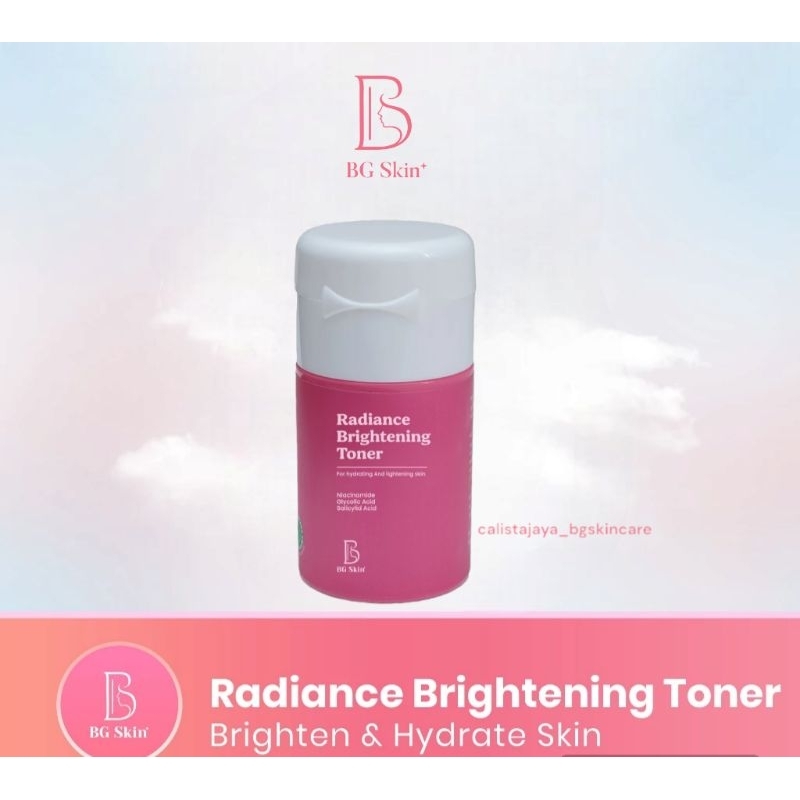 Jual TONER LUXURY GANTI MENJADI RADIANCE BRIGHTENING TONER BG SKIN ...