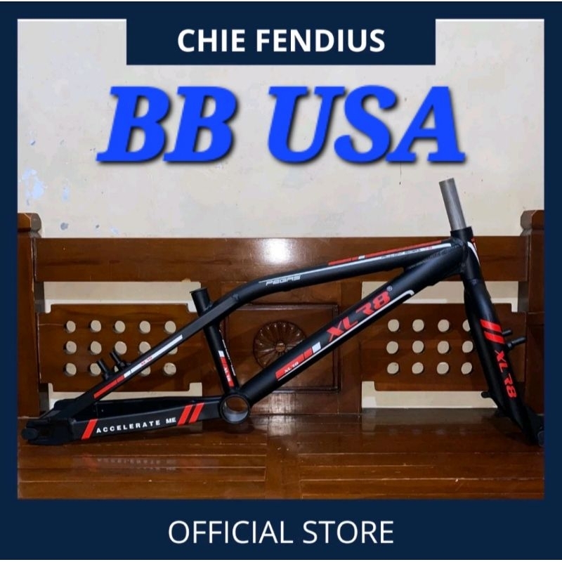 Jual Frame BMX Rangka Sepeda BMX XLR8 Pegas Full Alloy OS BB USA BMX 20 ...