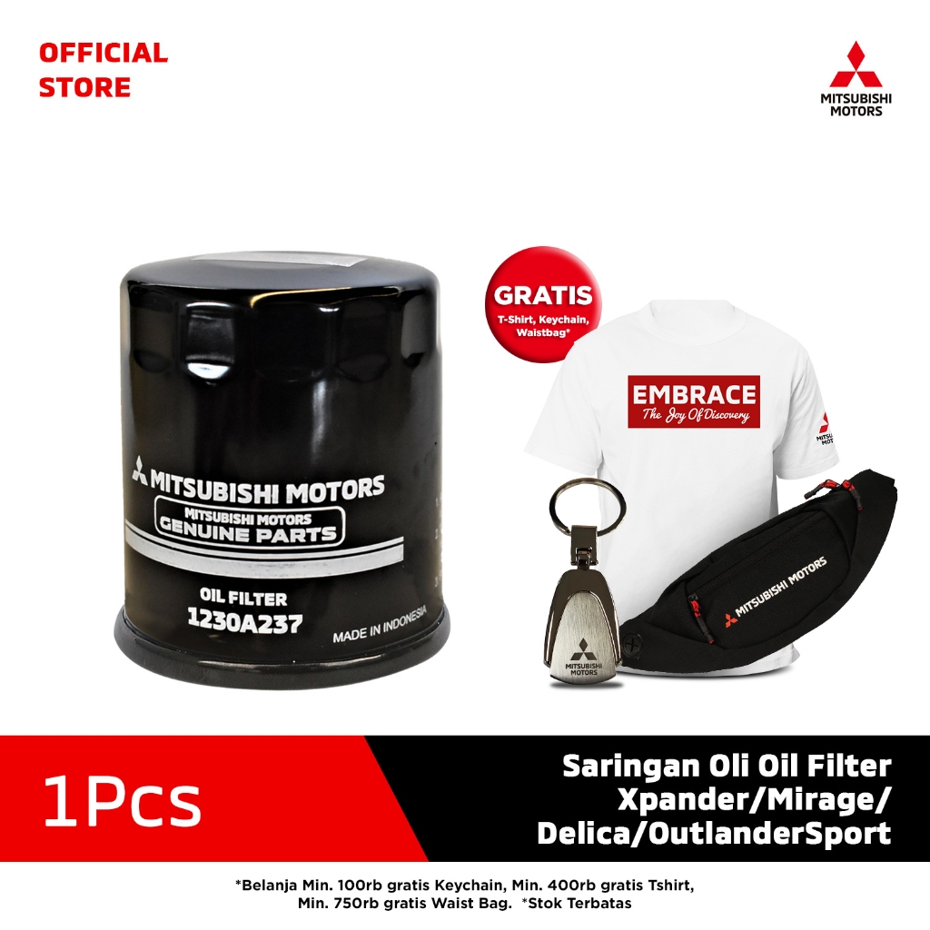 Jual Mitsubishi Motors Oil Filter Oli Xpander/Mirage/Delica ...