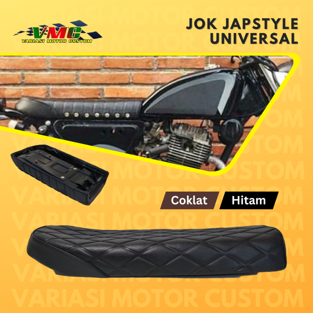 Jual Jok Japstyle Motor Custom Classic | Jok Custom Japstyle | Shopee ...
