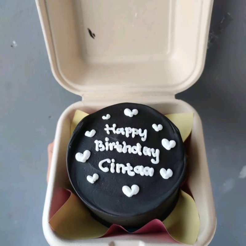 Jual korean bento cake / bento cake / mini cake / birthday cake / kue ...