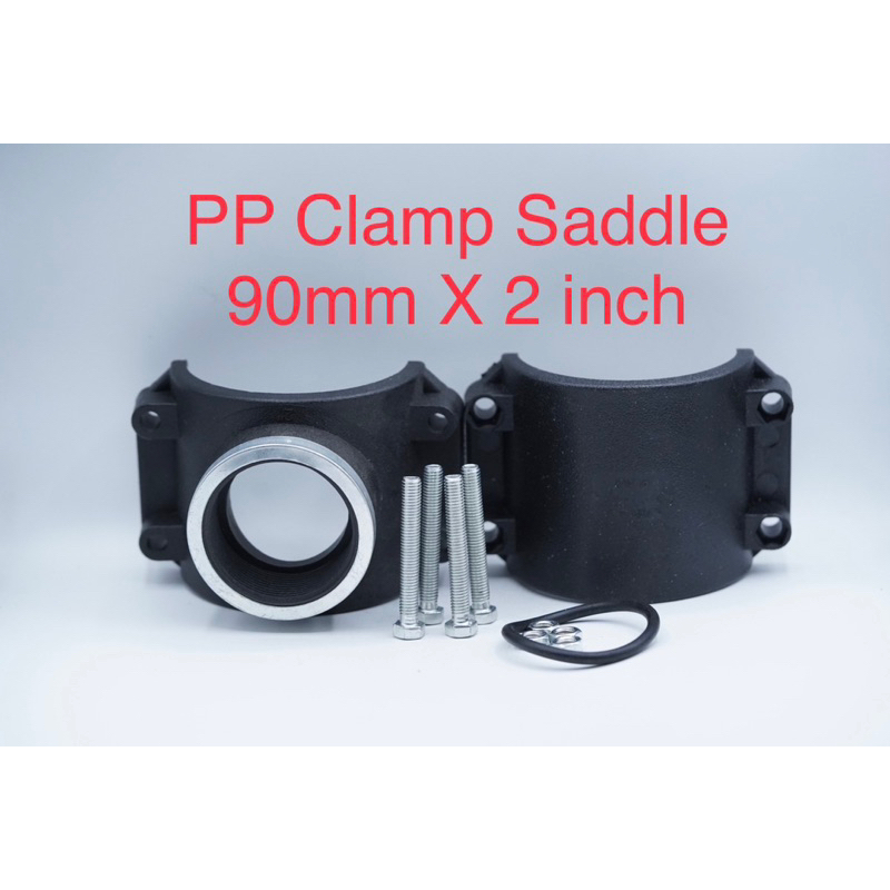 Jual Clamp Saddle PP Klem Sadle 90 mm x 2 inch 90mm x 2” Fitting ...