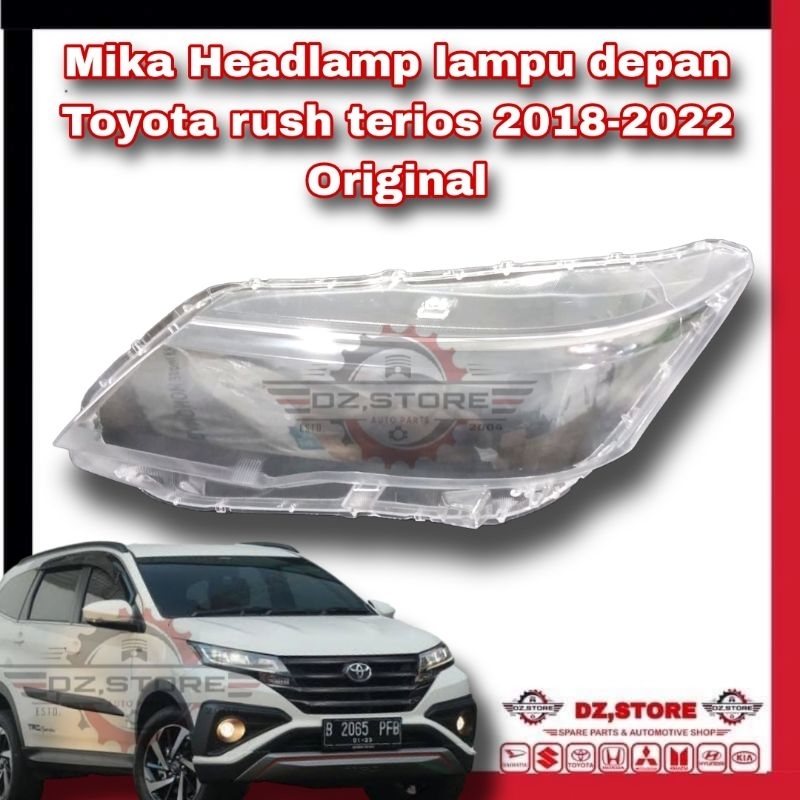 Jual Mika Kaca Headlamp Lampu Depan Toyota Rush Terios 2018 2019 2020 2021 2022 Original Kiri ...