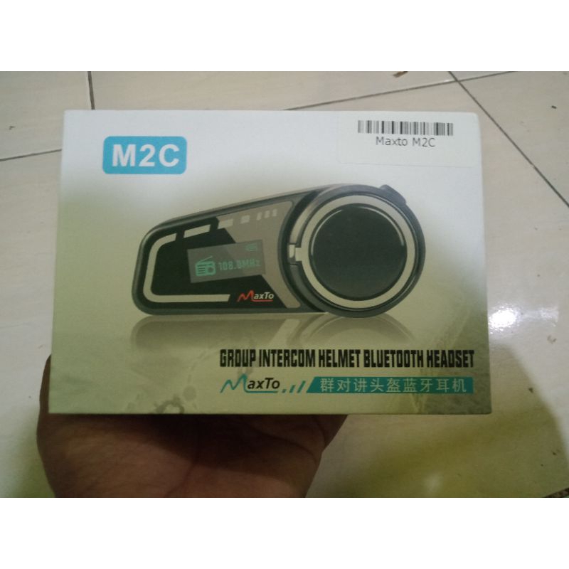 Jual intercom maxto m2c (barang baru) | Shopee Indonesia