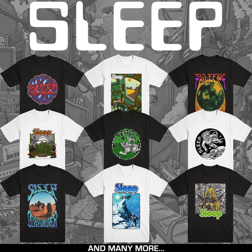 Jual SLEEP | T-SHIRT BAND | STONER - DOOM METAL | MERCHANDISE | Shopee ...