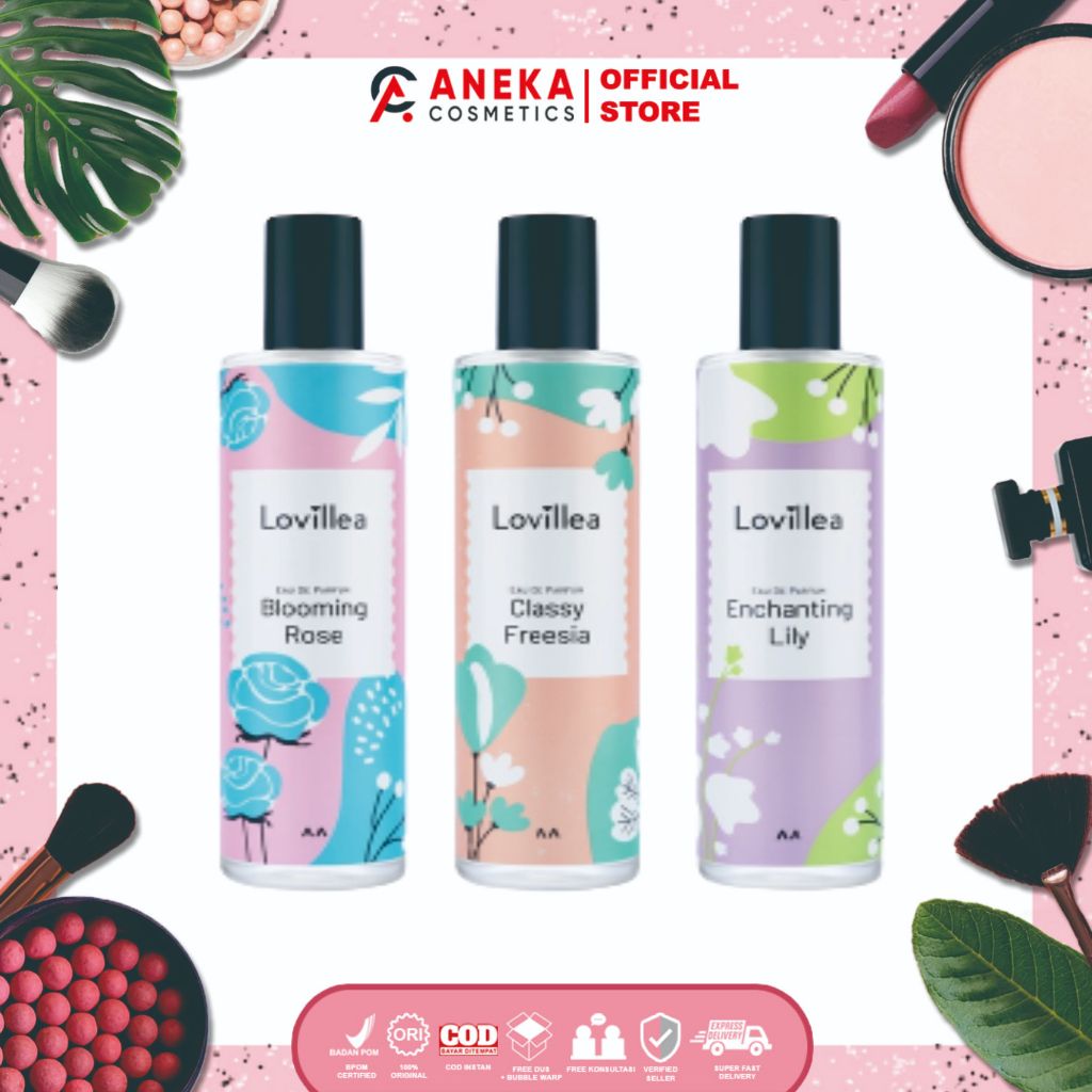 Jual LOVILLEA Eau De Parfum 100ml | Shopee Indonesia
