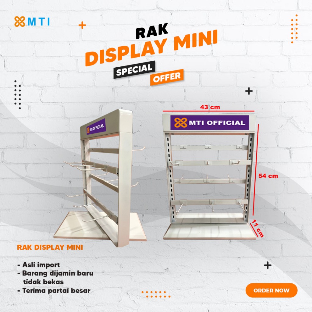 Jual RAK DISPLAY MINI / RAK GANTUNG AKSESORIS / RAK PUTAR / RAK MINI ...