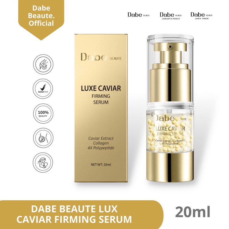 Jual Dabe Beaute Luxe Caviar Firming Serum | Shopee Indonesia