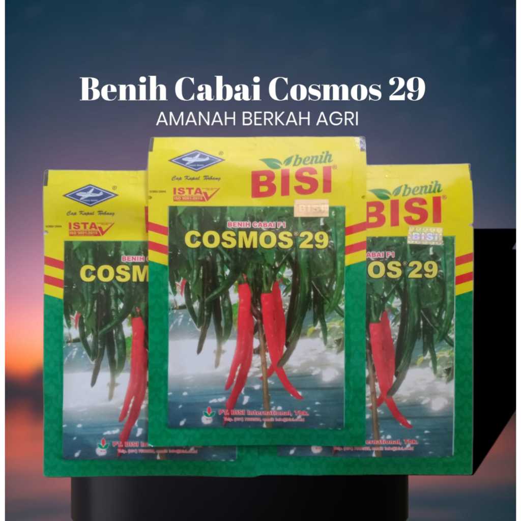 Jual Benih Cabai COSMOS 29 100% ORIGINAL (Exp 03-2026) | Shopee Indonesia