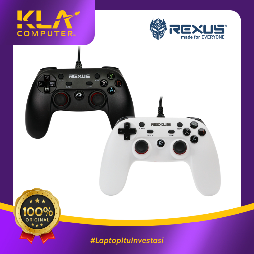 Jual Rexus Gladius GX1 Pro Gamepad Gaming Joystick Controller | Shopee ...
