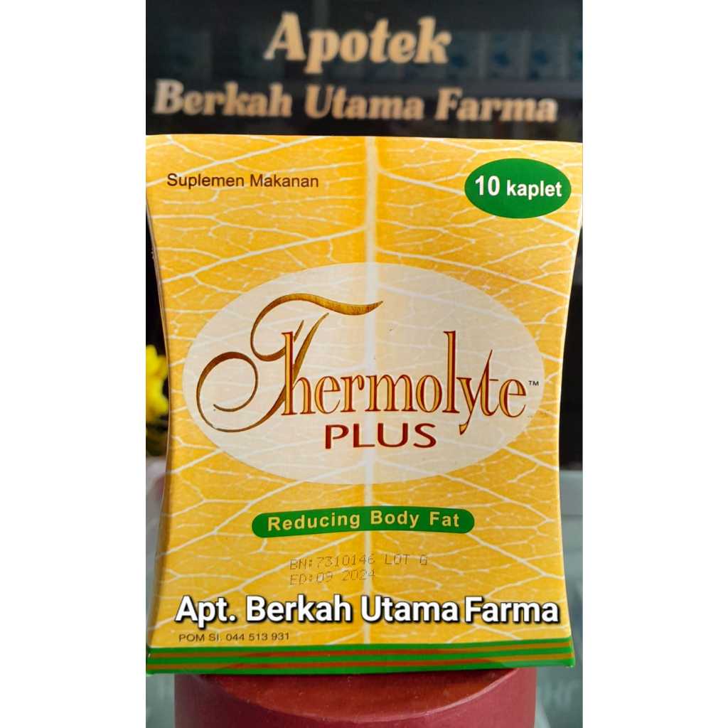 Jual Thermolyte Plus Isi 10 Kapsul | Shopee Indonesia