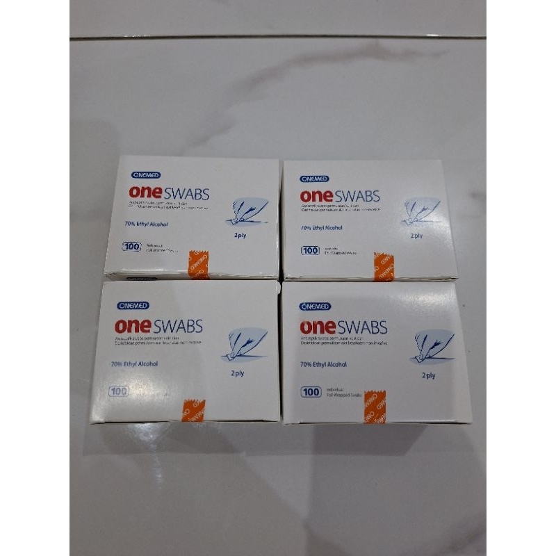 Jual Alkohol Swab Onemed/ Alcohol swab Onemed/ Tissue Alkohol Onemed ...