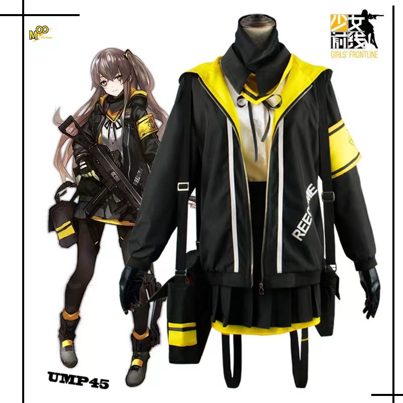 Jual Girls Frontline cosplay costume ump45 cosplay Women's Boss cosplay ...