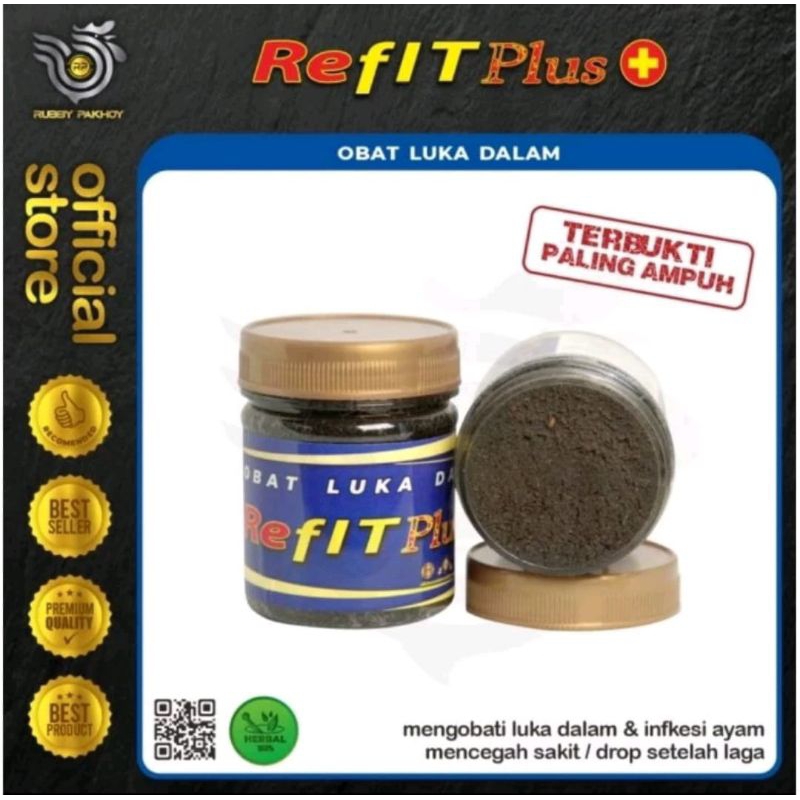 Jual REFIT PLUS + OBAT LUKA DALAM AYAM LAGA RUBBY PAKHOY HERBAL LUKA MEMAR | Shopee Indonesia