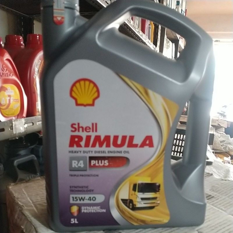Jual OLI SHELL RIMULA R4X SAE 15w-40 ( 5 Liter ) -OLI MESIN DIESEL ...