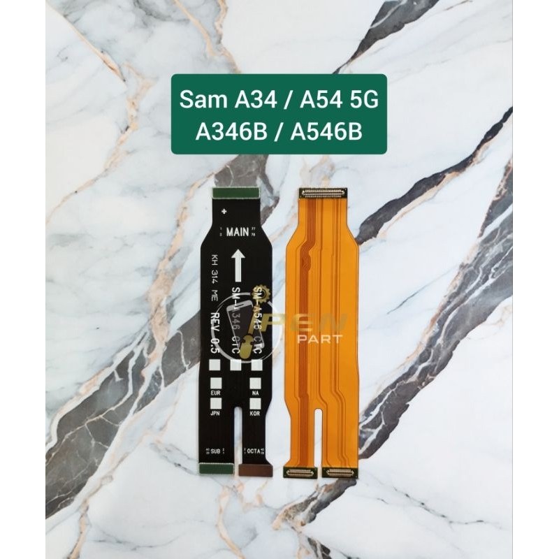Jual Flexibel Board Sam A34 A54 5G Fleksibel Sub Flexible Main Board A346B A546B | Shopee Indonesia