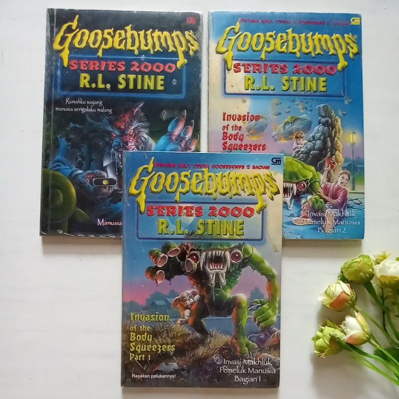 Jual novel Goosebumps Series 2000 RL Stine segel | Shopee Indonesia