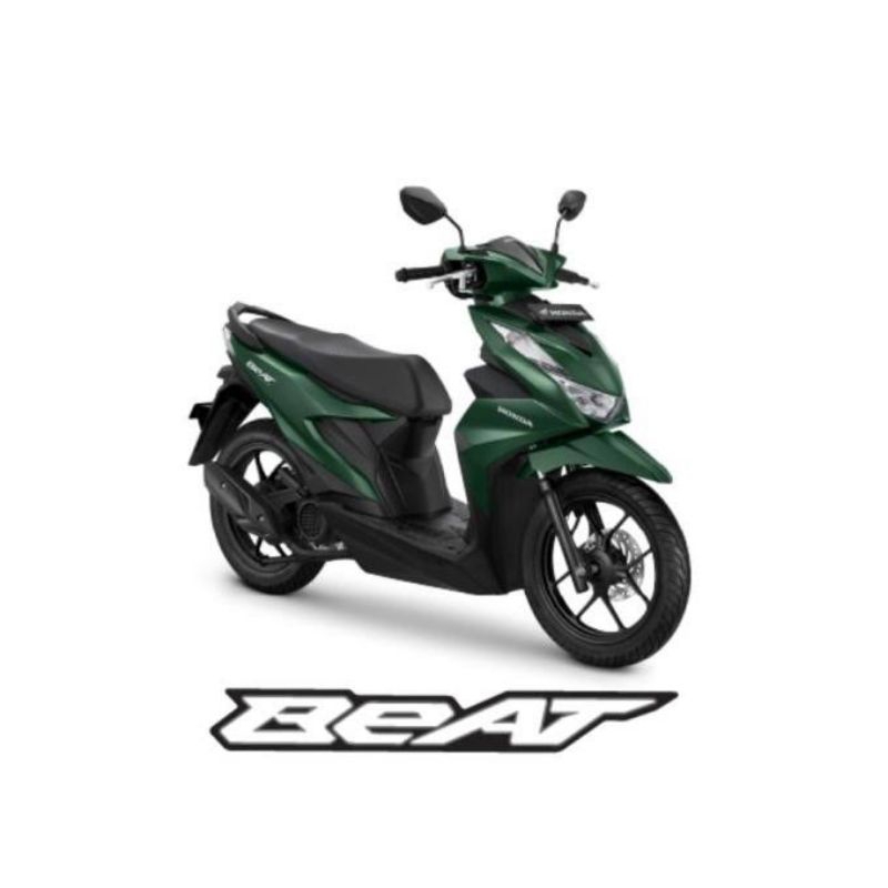 Jual Spakbor Depan Beat New LED WIN Hitam putih silver hitam doff biru ...