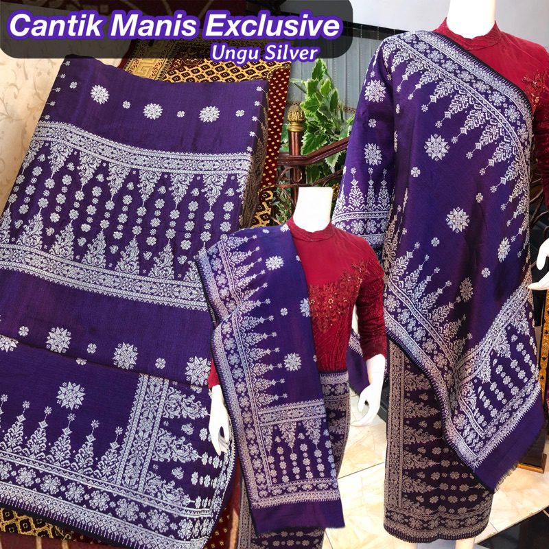 Jual RAGAM WARNA Songket Cantik Manis Exclusive /songket tenun asli ...