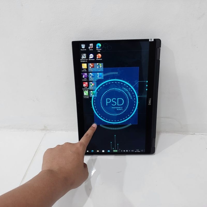 Jual LAPTOP DELL FLIP TOUCHSCREEN CORE I5 GEN 8 RAM 16GB SSD 256GB ...
