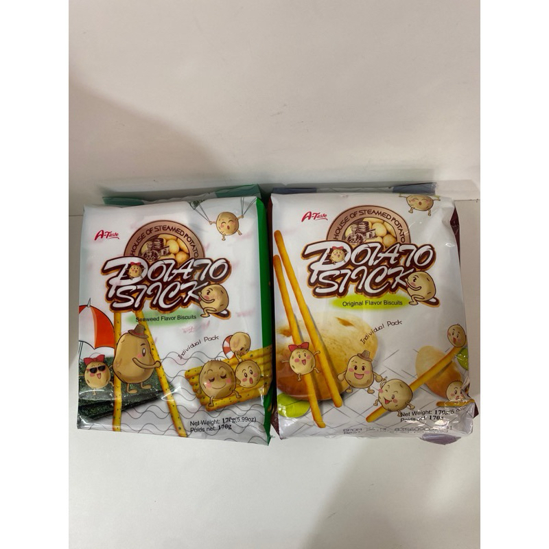 Jual Ataste Potato Stick 170g Potato stick Biscuit Original Flavour ...