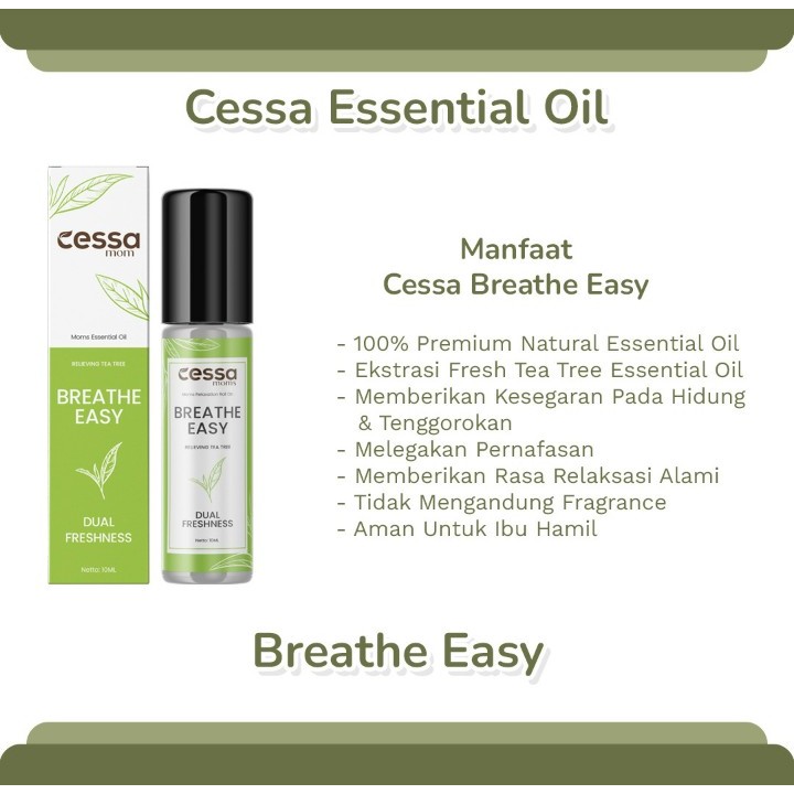 Jual Cessa Moms Mom Natural Esensial Oil Stay Calm dan Breathe Easy ...