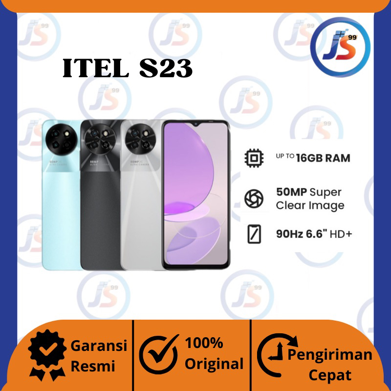 Jual itel S23 RAM 16GB (8GB+8GB) ROM 128GB 6,6'' HD 90 Hz + 5000mAh CPU ...