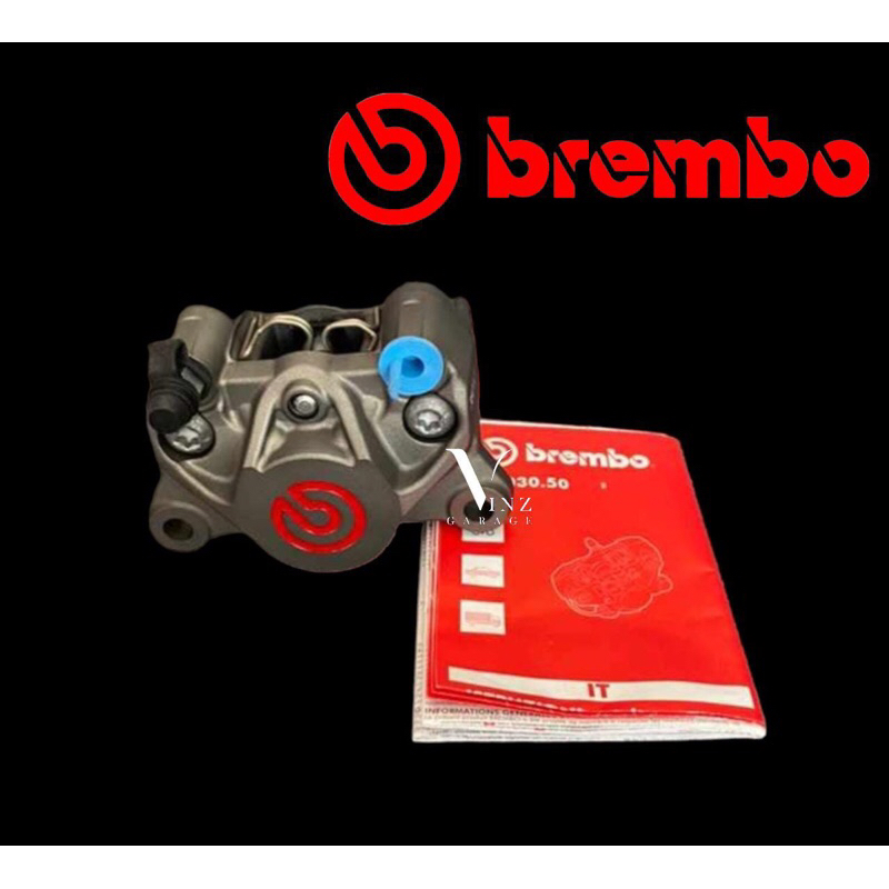 Jual Kaliper 2 Piston Brembo Grey Red Logo // Caliper Brembo 2 Piston Grey Red Logo Original ...