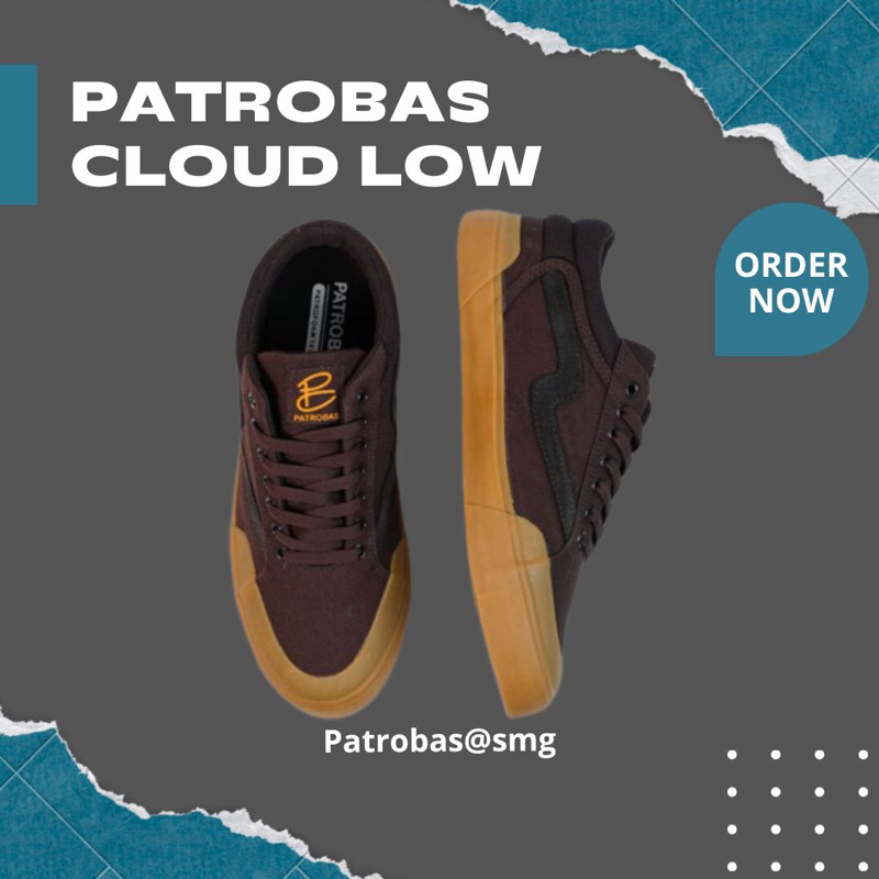 Jual Patrobas Cloud Low Brown Gum Original | Shopee Indonesia