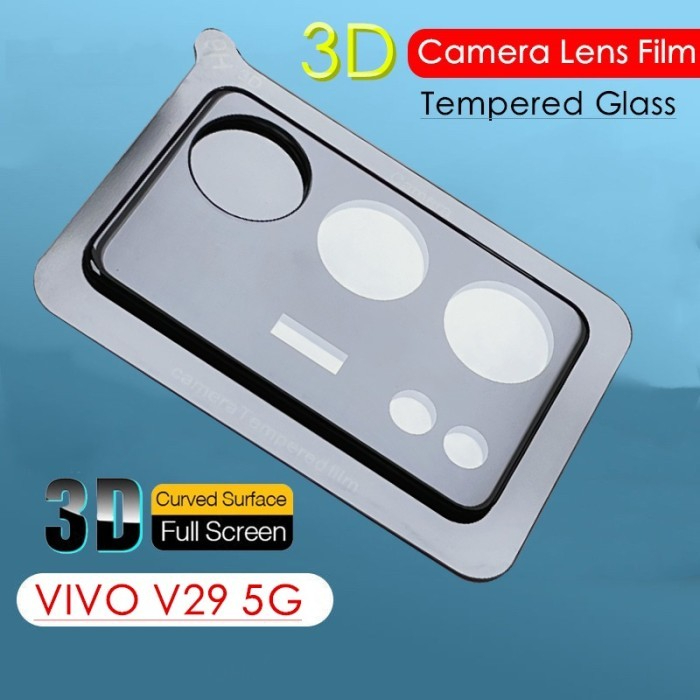 Jual KAMERA FRAME FULL BLACK GLASS VIVO V29 5G Y27 5G Y36 4G Y36 5G V27 ...