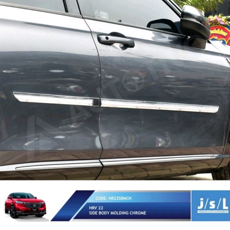 Jual LIST BODY HR-V 2022 CRUME LIST PINTU SAMPING HRV | Shopee Indonesia