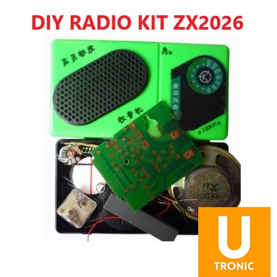 Jual DIY AM RADIO ELECTRONIC KIT ZX2026 (M1719) | Shopee Indonesia