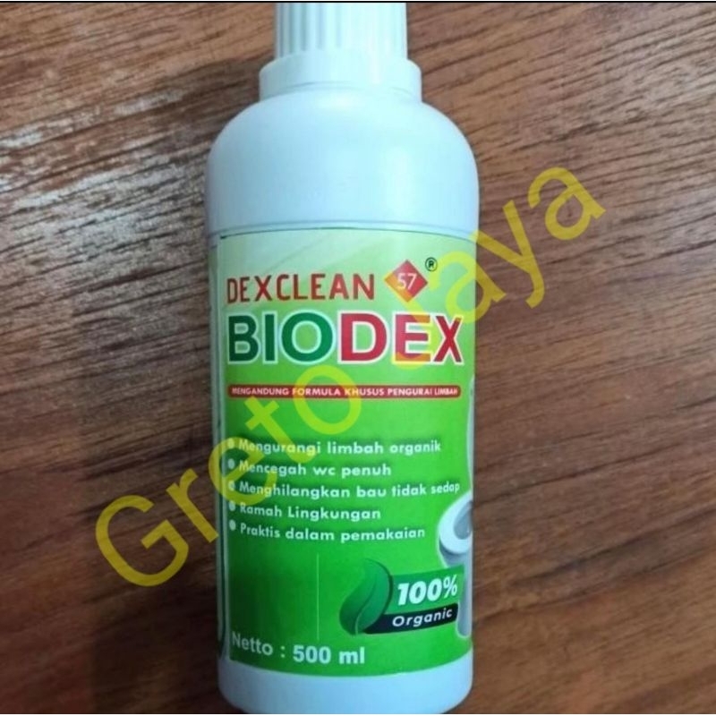 Jual BIODEX 500ml Cairan Penghilang Bau Pengurai Limbah Anti Sumbat ...