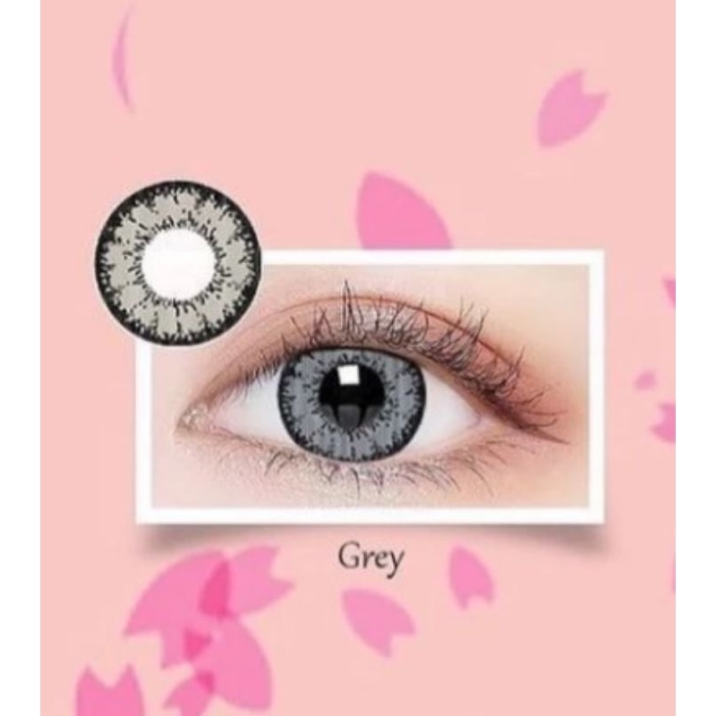 Jual softlens Minus warna diameter besar 16 mm water 42% k-pop warna ...