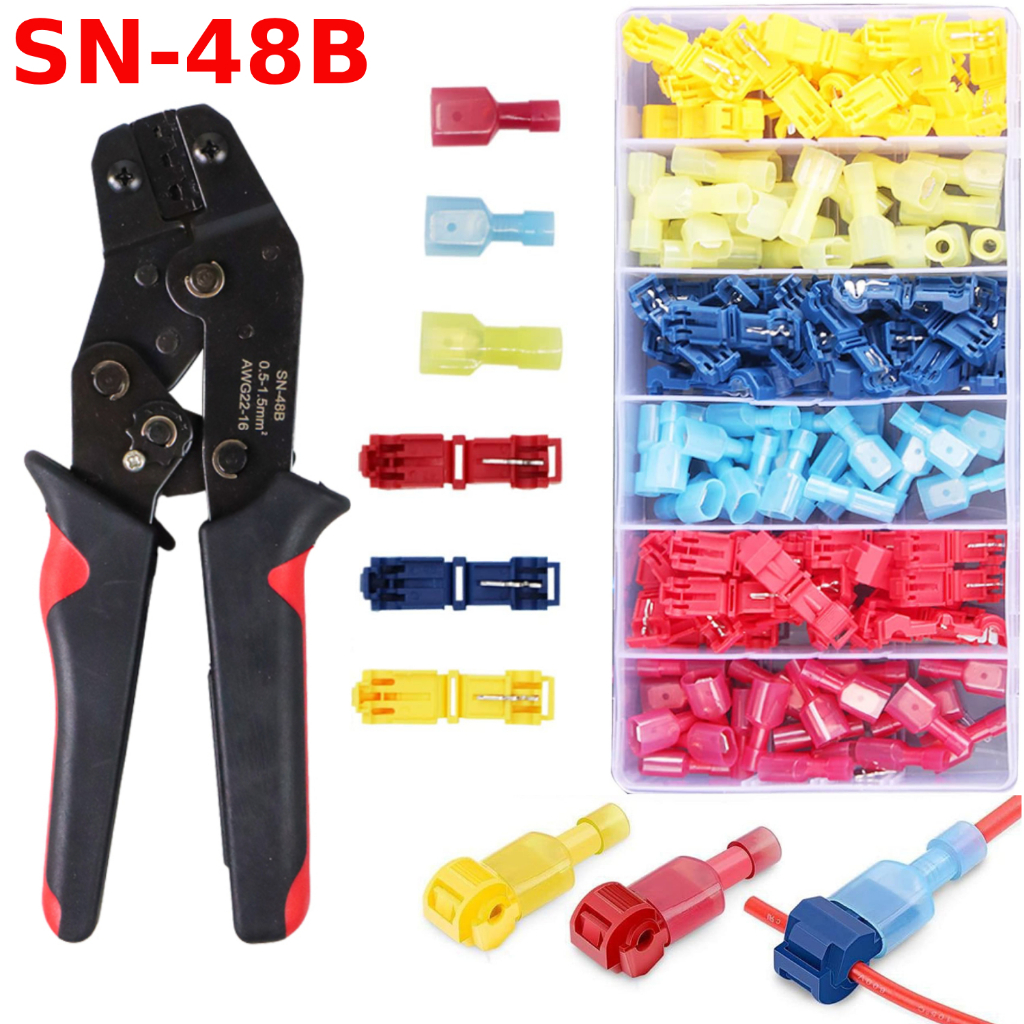 Jual 120 In Set Ferrule + Tang SN 48B Skun Sambungan Konektor Kabel ...