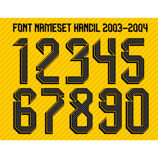 Jual Font Jersey Terlengkap & Harga Terbaru Agustus 2024 | Shopee Indonesia