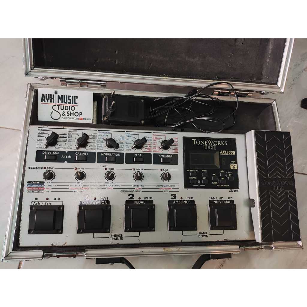 Jual KORG AX1500G | ToneWorks | Modeling Signal Processor | Efek Gitar ...