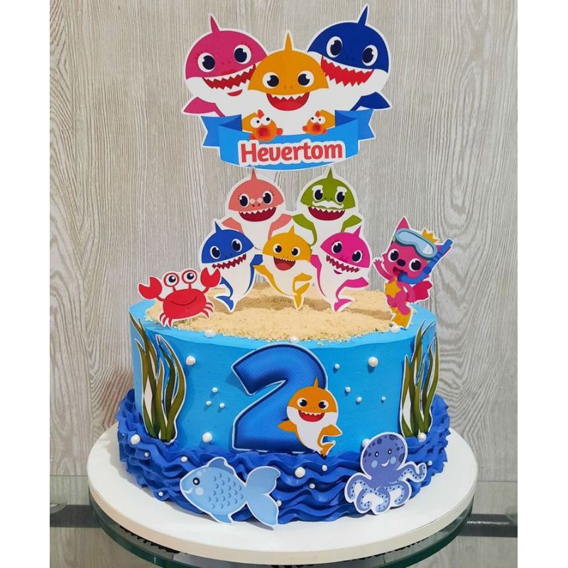 Jual Tooper Cake Kartun Mixue Frozen LOL Hello Kitty BT21 Tayo Pororo ...