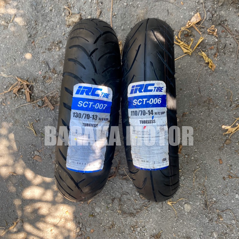 Jual Ban Tubeless Depan 110/70-14 PCX 160 (SCT-006 IRC) | Shopee Indonesia
