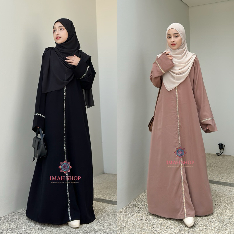 Jual Abaya Gamis Turkey Maxi Dress Arab Saudi 968 Abaya Basic Syari Gamis Abaya Turkey Bordir ...