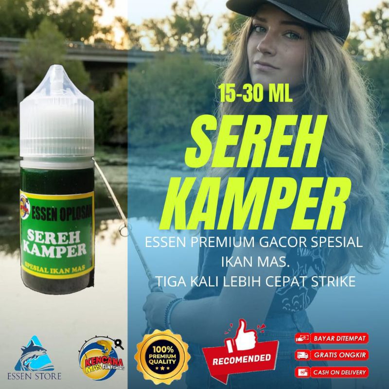 Jual Essen Ikan Mas Premium Oplosan Kamper Sereh | Shopee Indonesia