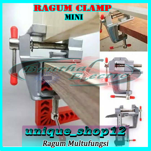 Jual Ragum Mini Clamp Jepit Klam Jepit Vise Clamp Meja Penjepit Benda Multifungsi | Shopee Indonesia