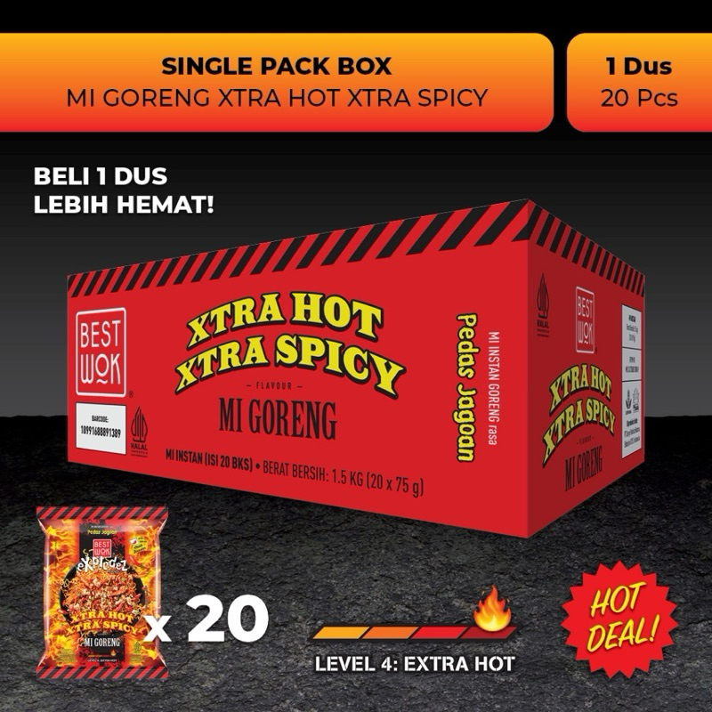 Jual BEST WOK Explodez / Korean Spicy / Bihun ( 1 Dus / 1 Karton ...
