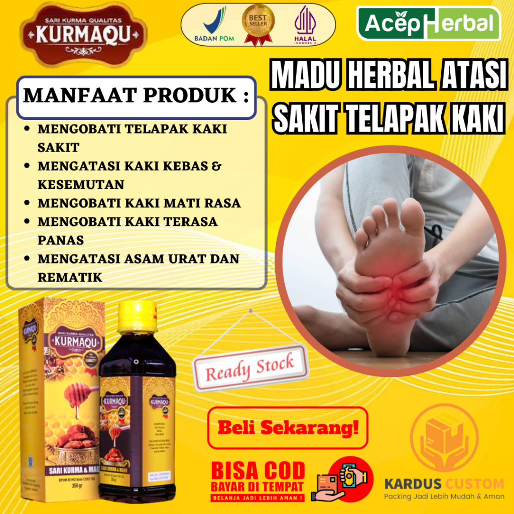Jual Obat Telapak Kaki Terasa Sakit, Obat Kaki Kebas Dan Kesemutan ...
