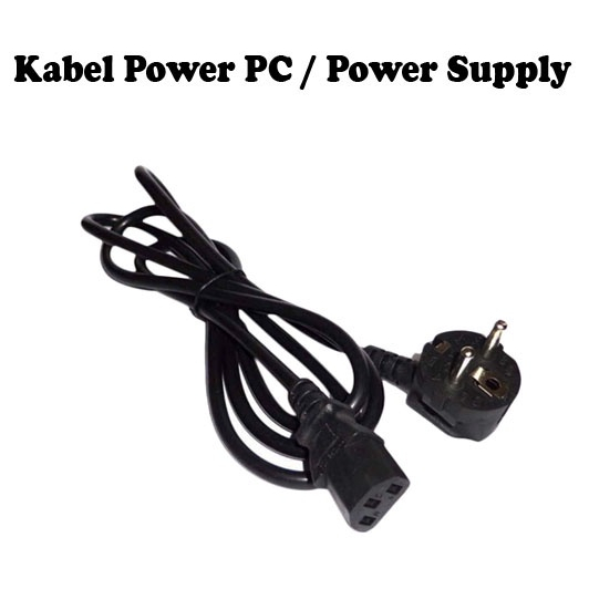 Jual Kabel power pc komputer standart kabel power cpu ac cord power ...