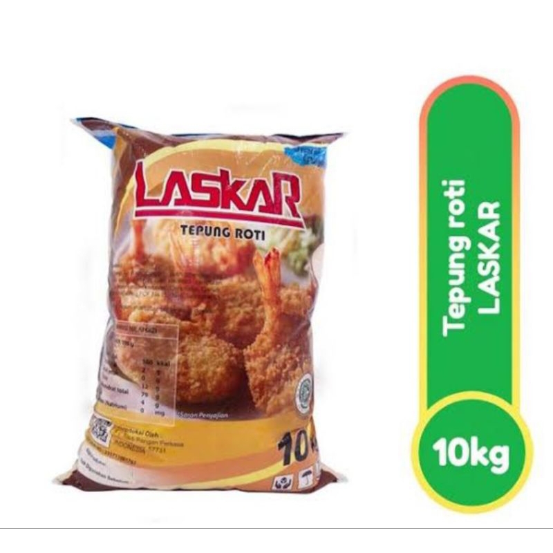 Jual 1 BALL TEPUNG ROTI LASKAR 10 KG | Shopee Indonesia