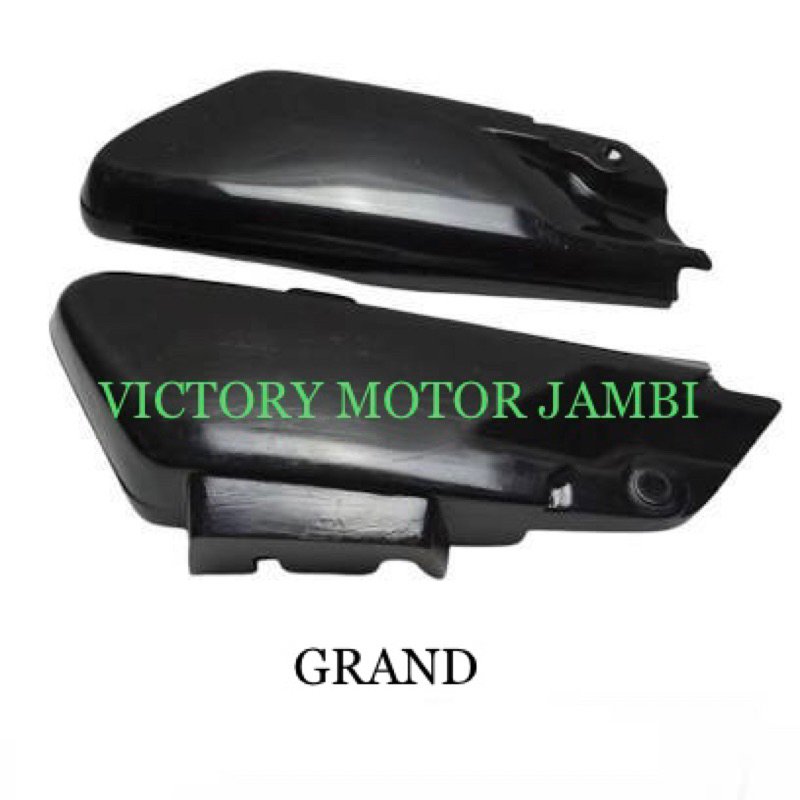 Jual BOX SAMPING TUTUP AKI GRAND HITAM VR | Shopee Indonesia