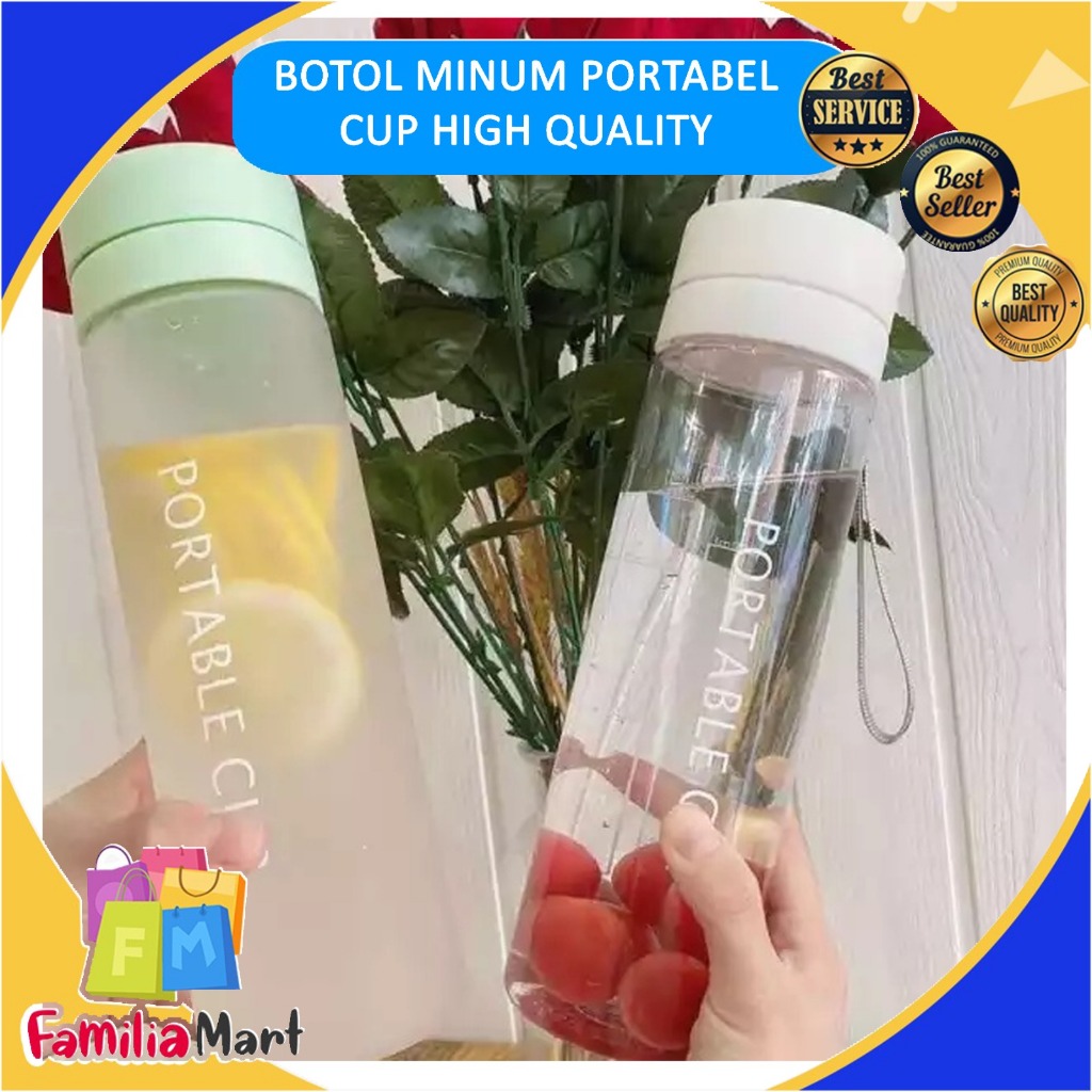 Jual BOTOL MINUM PORTABEL CUP HIGH QUALITY UKURAN 600 ML DAN 800 ML ...