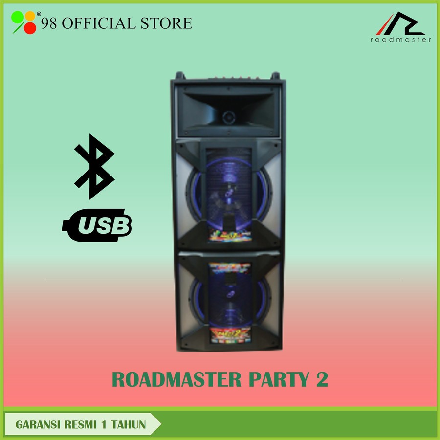 Jual SPEAKER ROADMASTER PARTY DUO | Shopee Indonesia
