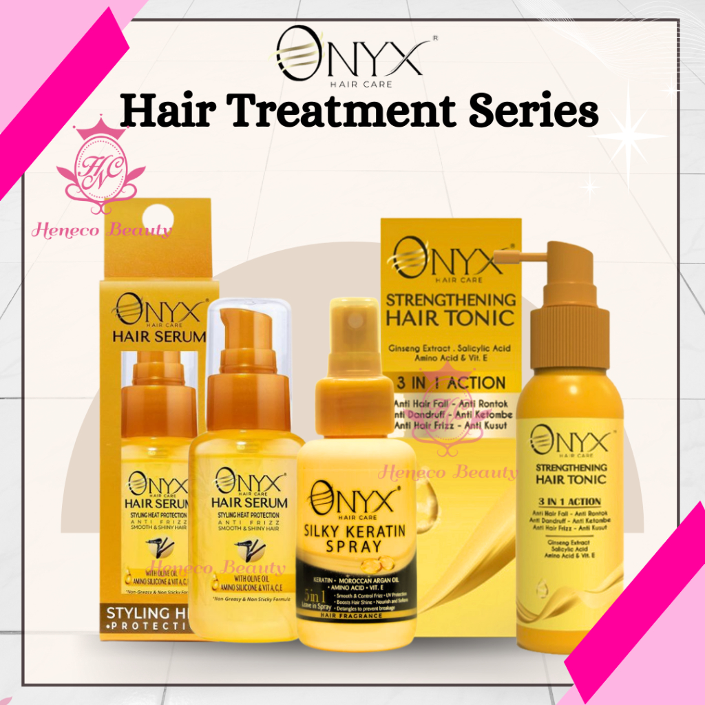 Jual ONYX Hair Treatment Series ~ Hair Serum \ Hair Tonic \ Silky ...